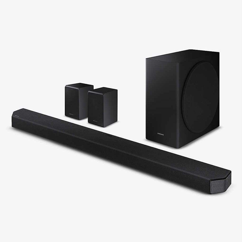 SAMSUNG HW-Q950T/XU 9.1.4 Wireless Sound Bar with Dolby Atmos & Amazon ...