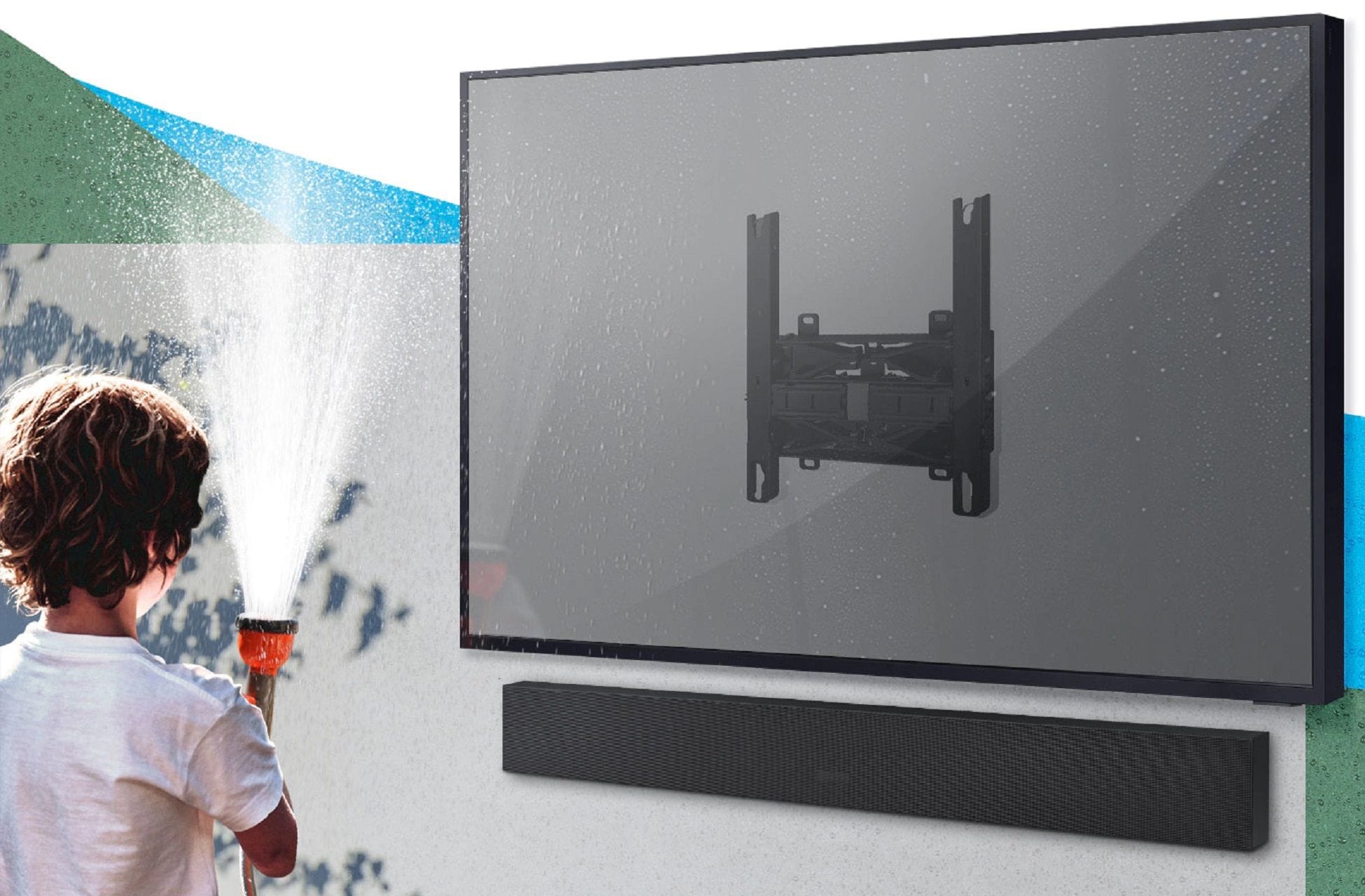 Outdoor Wall Mount for 65 and 75 inch Samsung Terrace TV | The ...